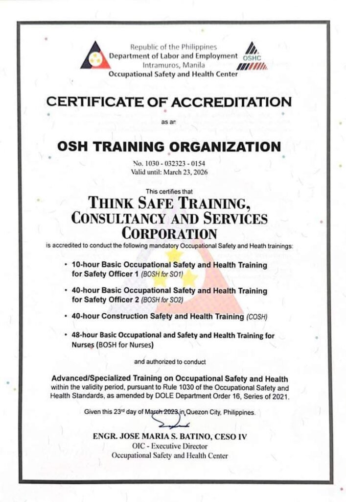 About - THINK SAFE TRAINING