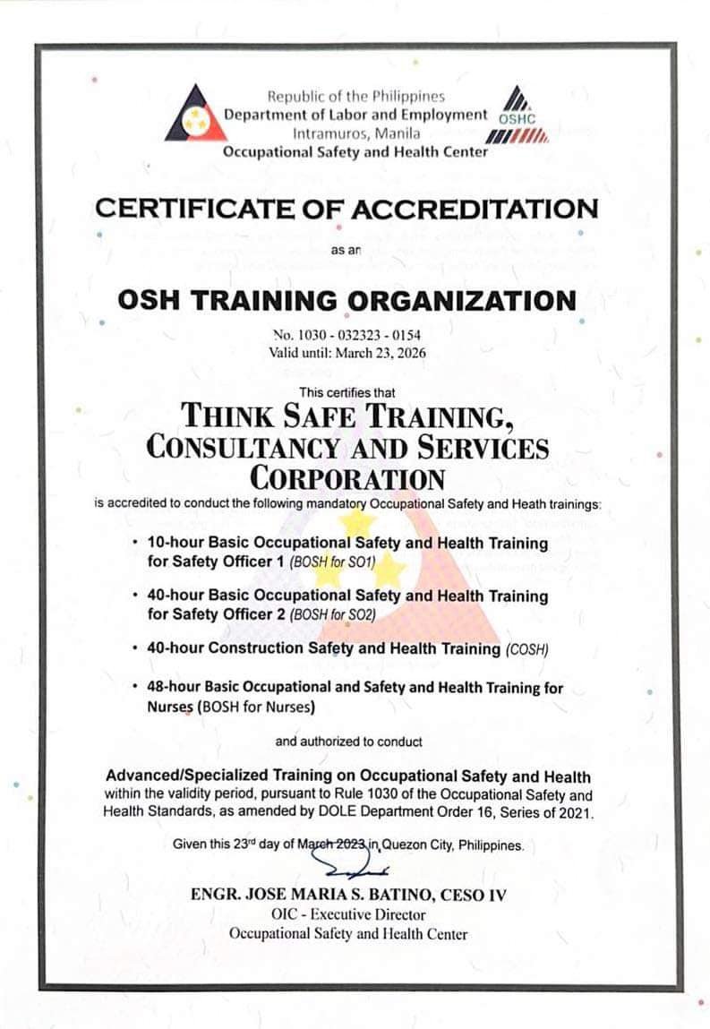 About - THINK SAFE TRAINING